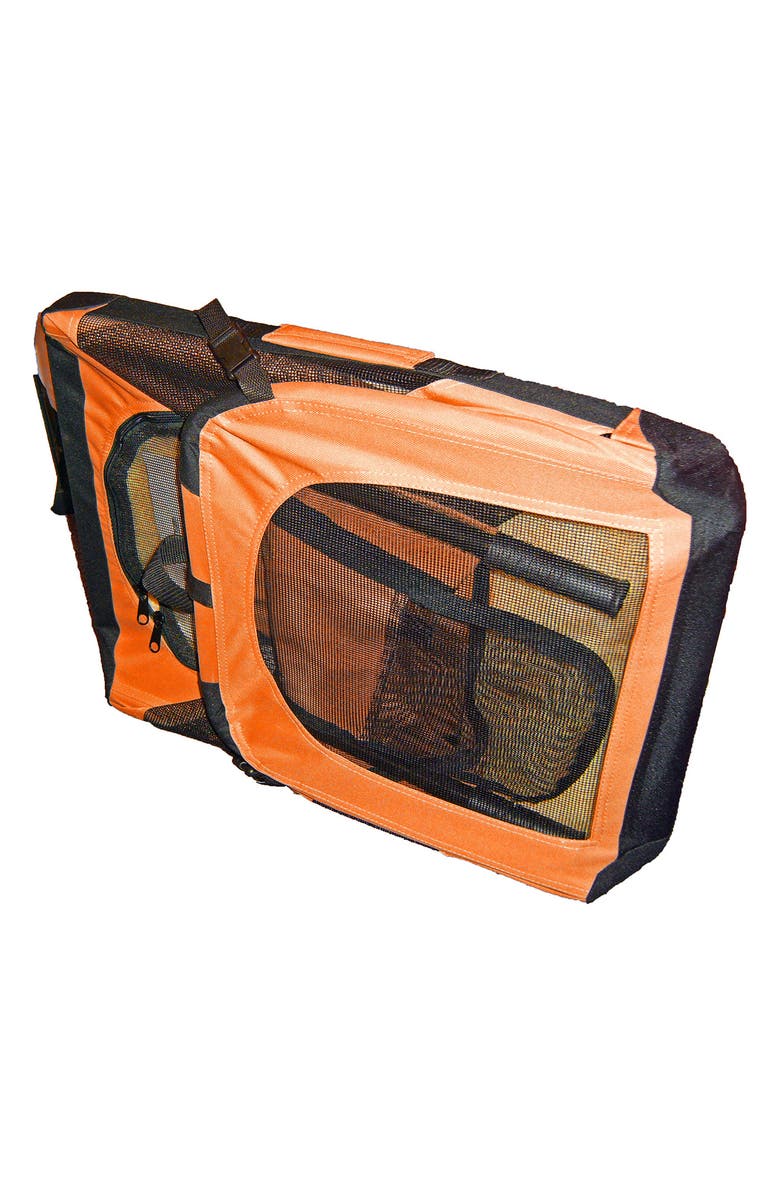 PET LIFE Folding Zippered 360 Vista View Dog Carrier - Medium ...