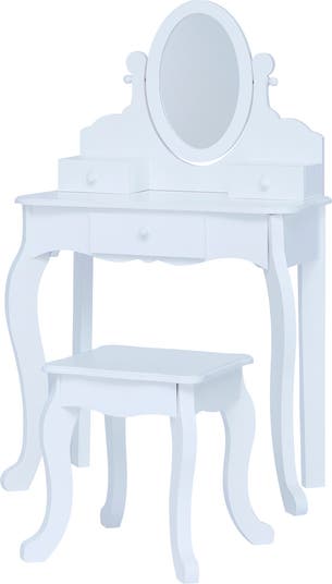 Teamson Kids Fantasy Fields Little Princess Rapunzel Vanity Table ...