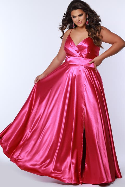 Pink Plus-Size Formal Dresses & Evening Gowns | Nordstrom