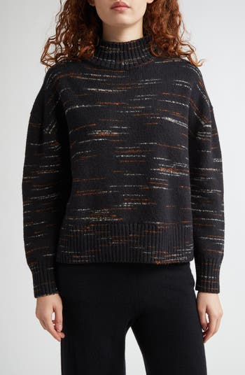 MARGARET O'LEARY Patisserie Mock Neck Cotton Blend Sweater | Nordstrom