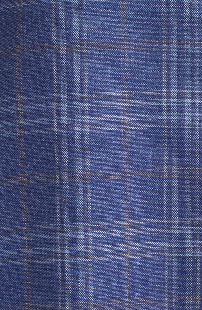 Peter Millar Tailored Fit Plaid Wool Blend Sport Coat | Nordstromrack