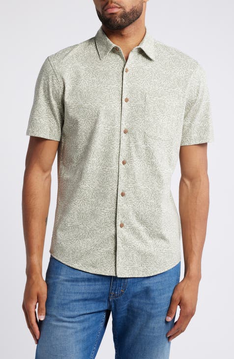 Men's 100% Cotton Short Sleeve Button Down Shirts | Nordstrom Rack