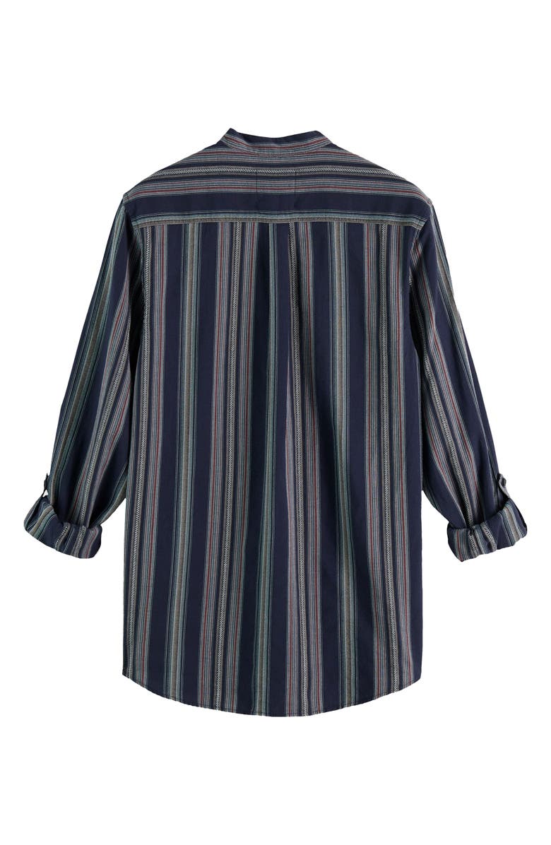 Scotch & Soda Cotton Dobby Stripe Button-Up Shirt | Nordstromrack