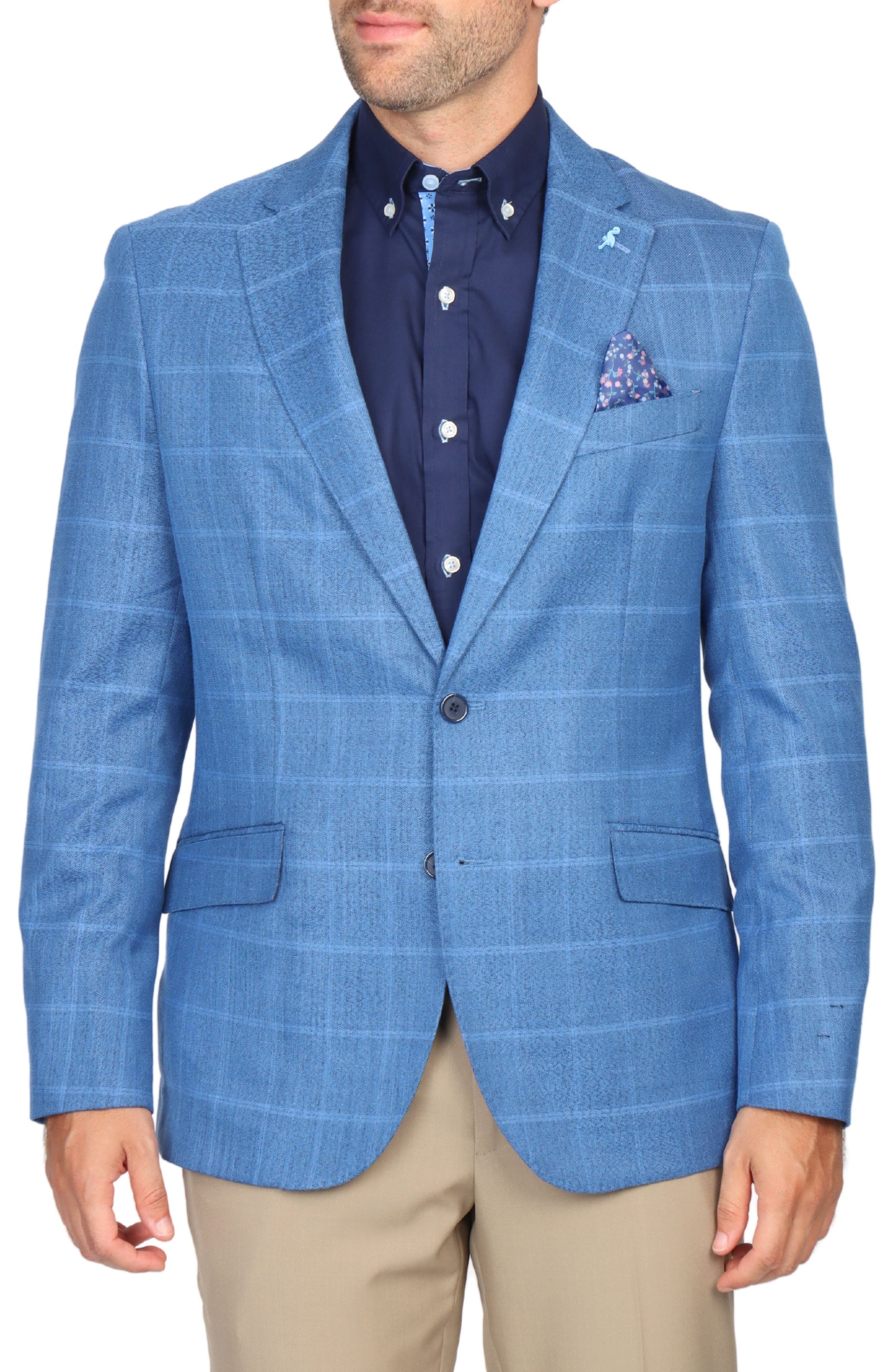 TailorByrd Shadow Windowpane Sport Coat | Nordstromrack