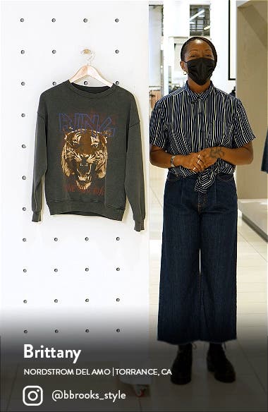 ANINE BING Tiger Sweatshirt | Nordstromrack