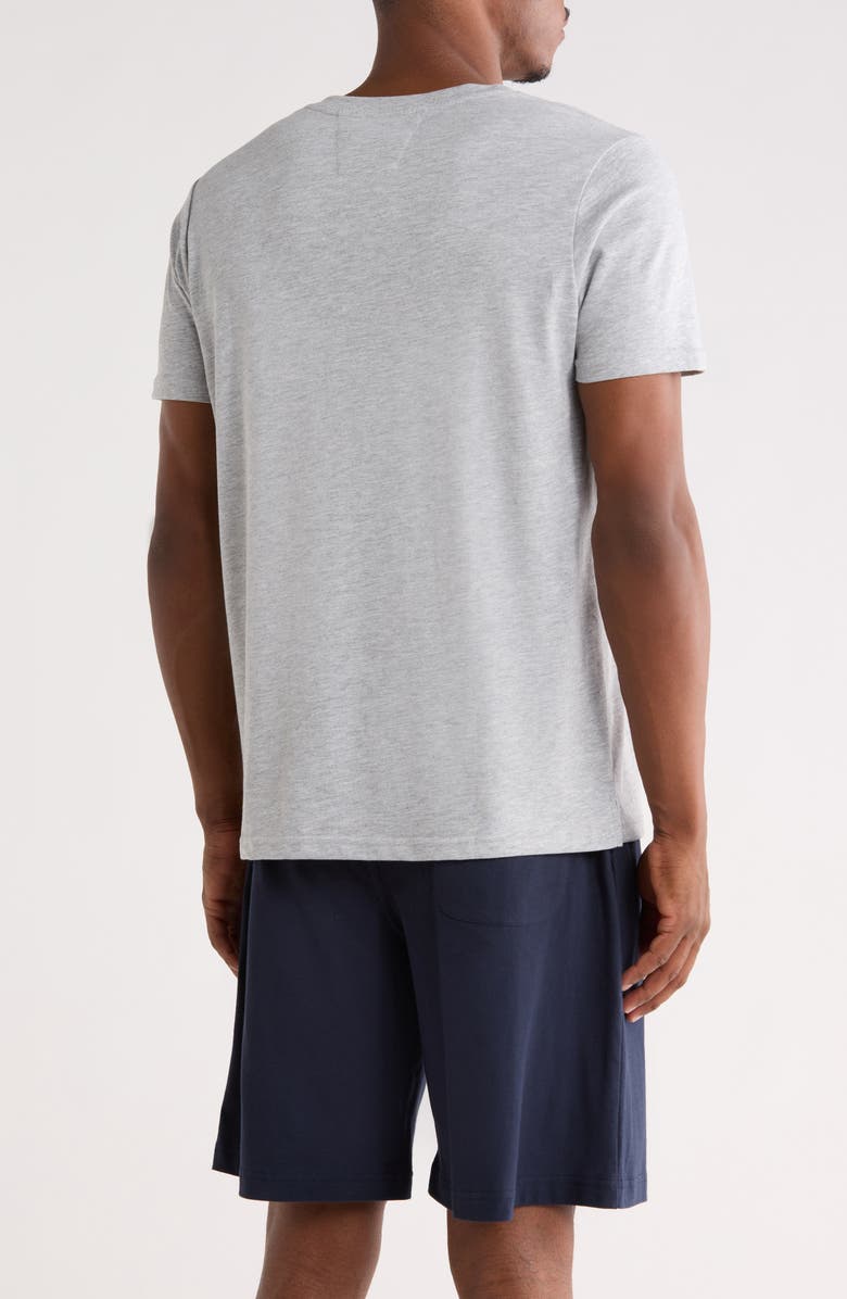 Daniel Buchler Lightweight Short Sleeve Sleep Henley | Nordstromrack