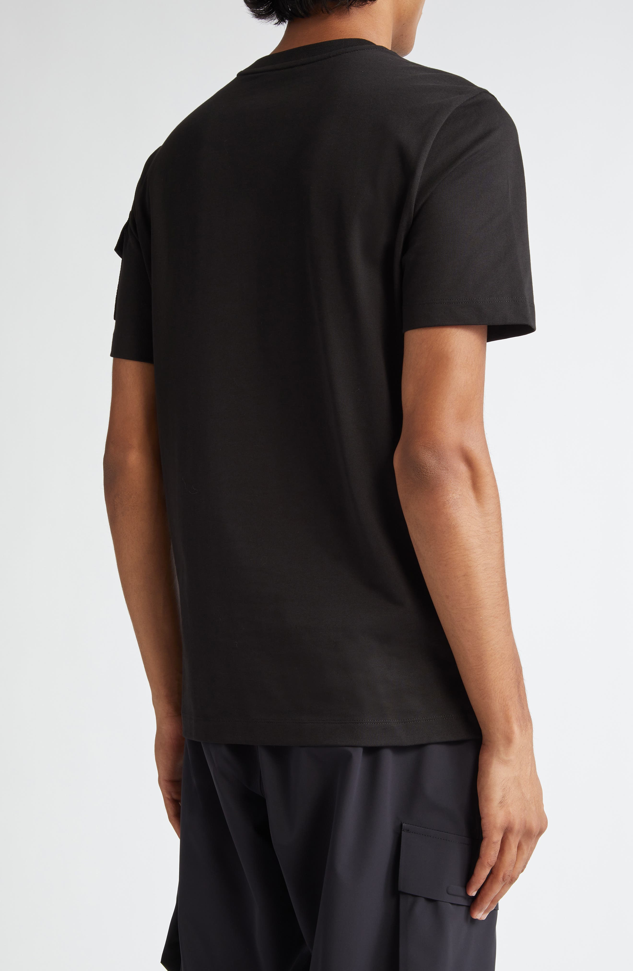 Moncler Logo Pocket Cotton T-Shirt | Nordstrom
