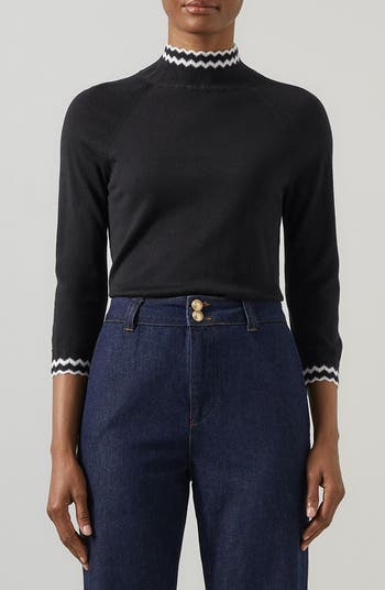 LK Bennett Ethel Fine Merino Wool Top | Nordstrom