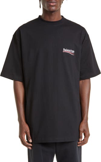 Balenciaga Campaign Logo Oversize Cotton Graphic Tee | Nordstrom