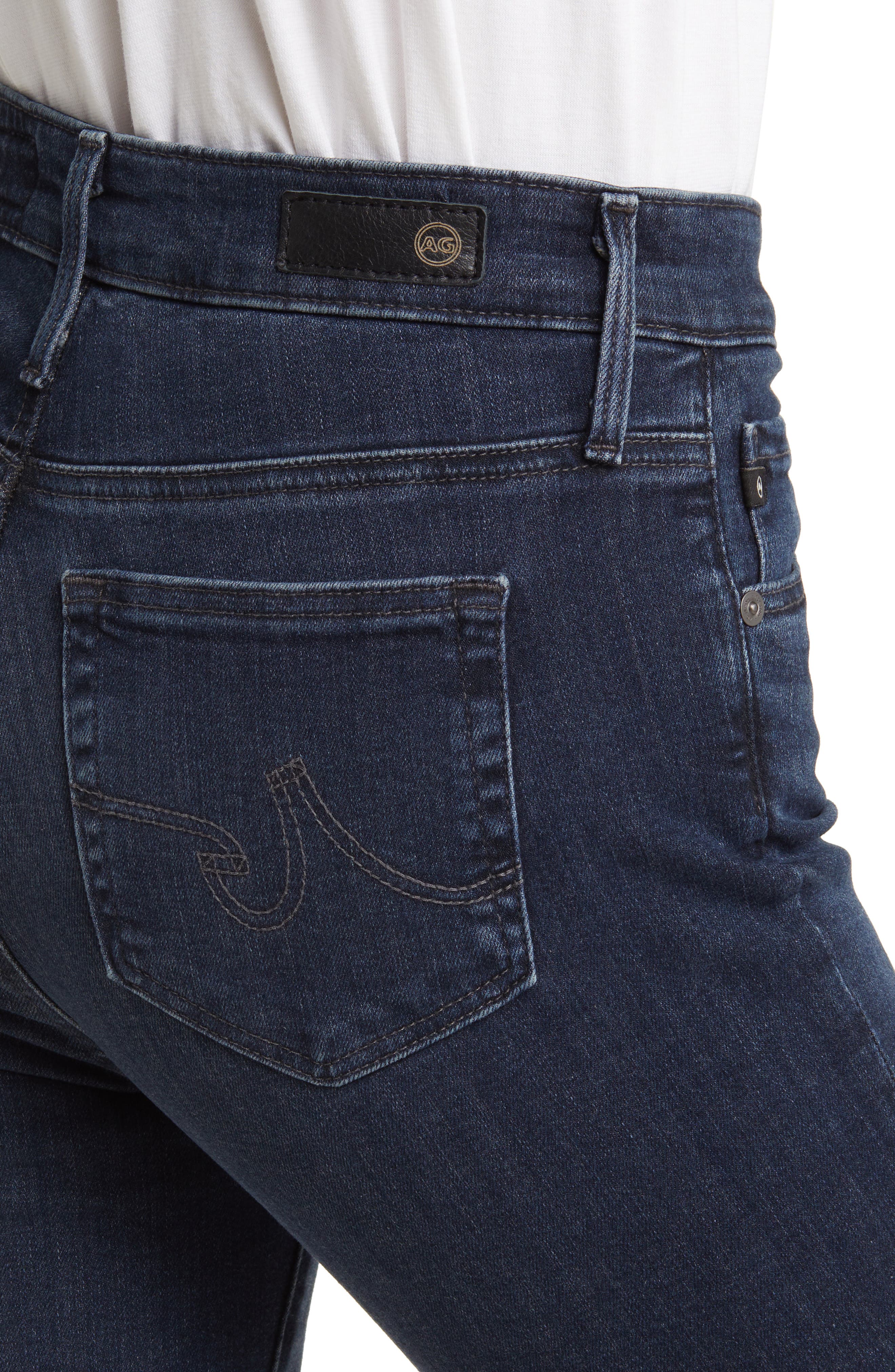 AG Farrah Raw Hem High Waist Crop Bootcut Jeans | Nordstromrack