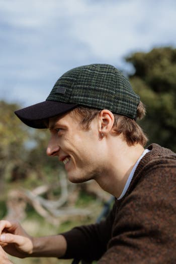 Barbour Clyde Plaid Adjustable Tweed Baseball Cap Nordstrom
