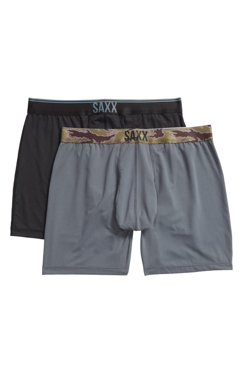 SAXX Assorted 2-Pack Quest Quick Dry Mesh Boxer Briefs | Nordstromrack