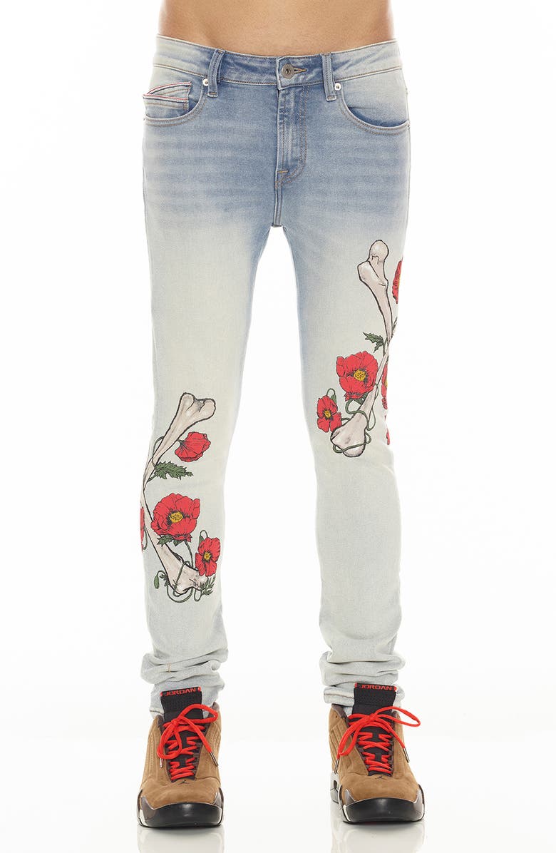 Cult of Individuality Punk Embroidered Super Skinny Jeans | Nordstromrack