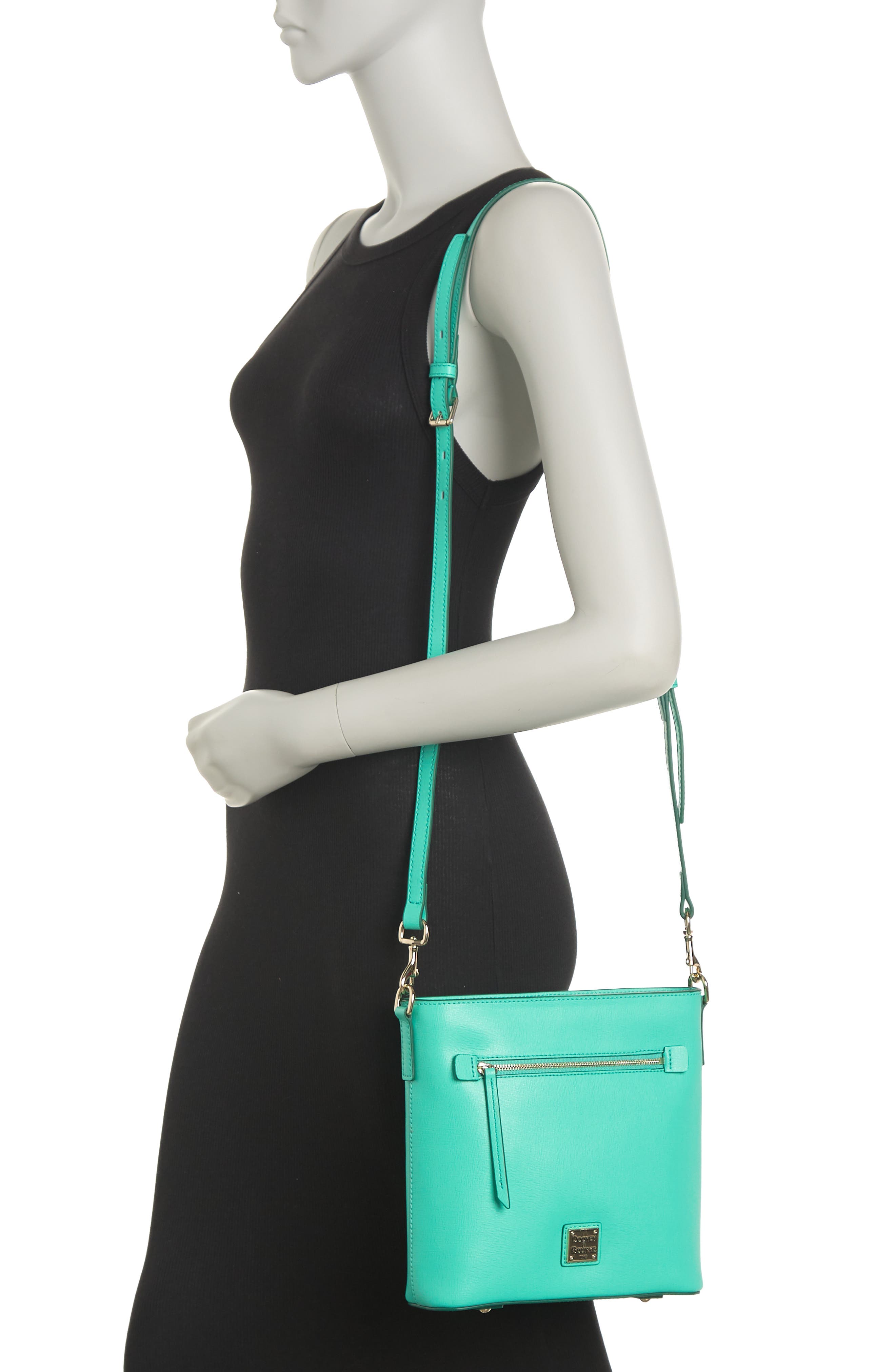 Dooney & Bourke Dooney and Bourke Zip Leather Crossbody Bag | Nordstromrack