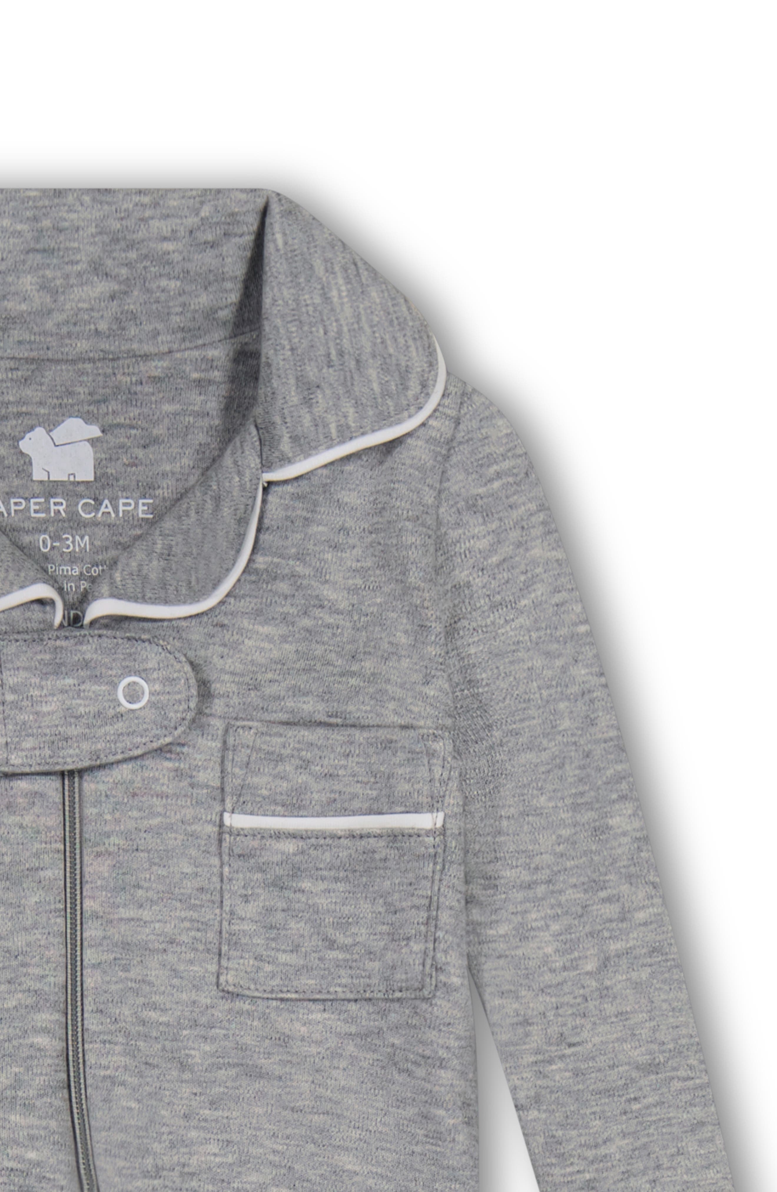 Paper Cape Deluxe Pima Cotton Footie Pajamas, Beanie & Organic Cotton ...