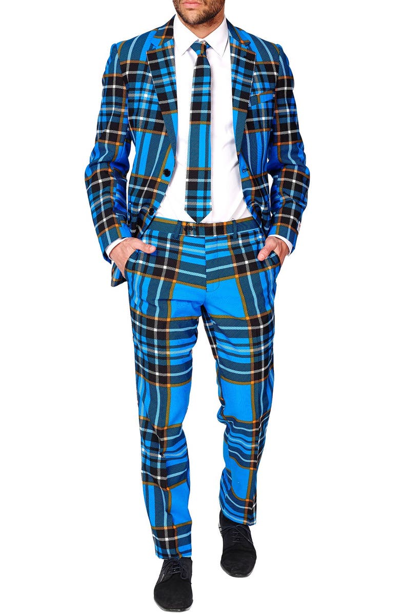 OppoSuits 'Braveheart' Trim Fit Suit with Tie | Nordstromrack