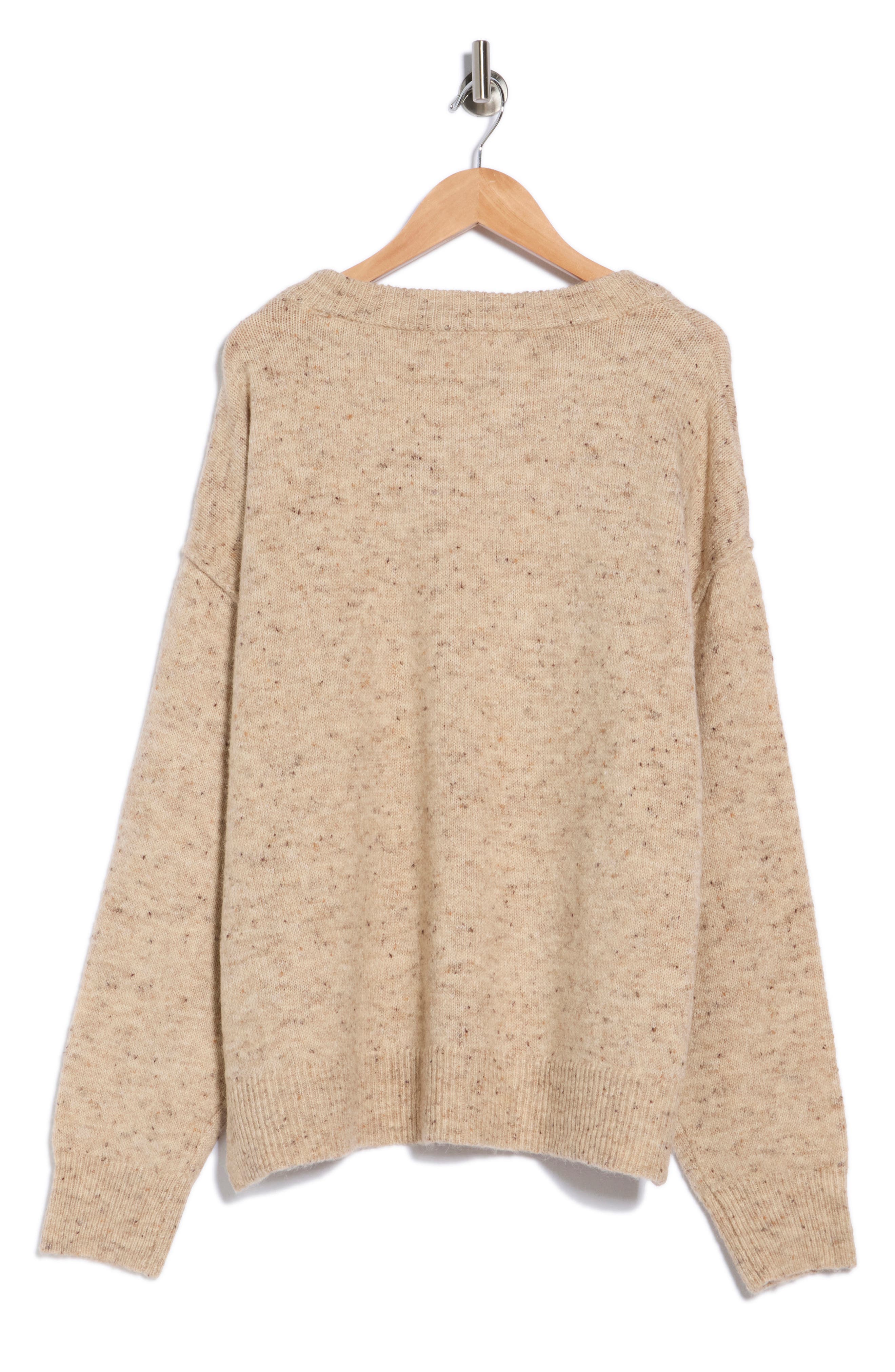 MAX STUDIO Drop Shoulder Sweater | Nordstromrack
