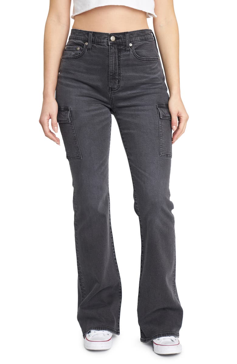 DAZE Go Getter High Waist Cargo Jeans | Nordstromrack