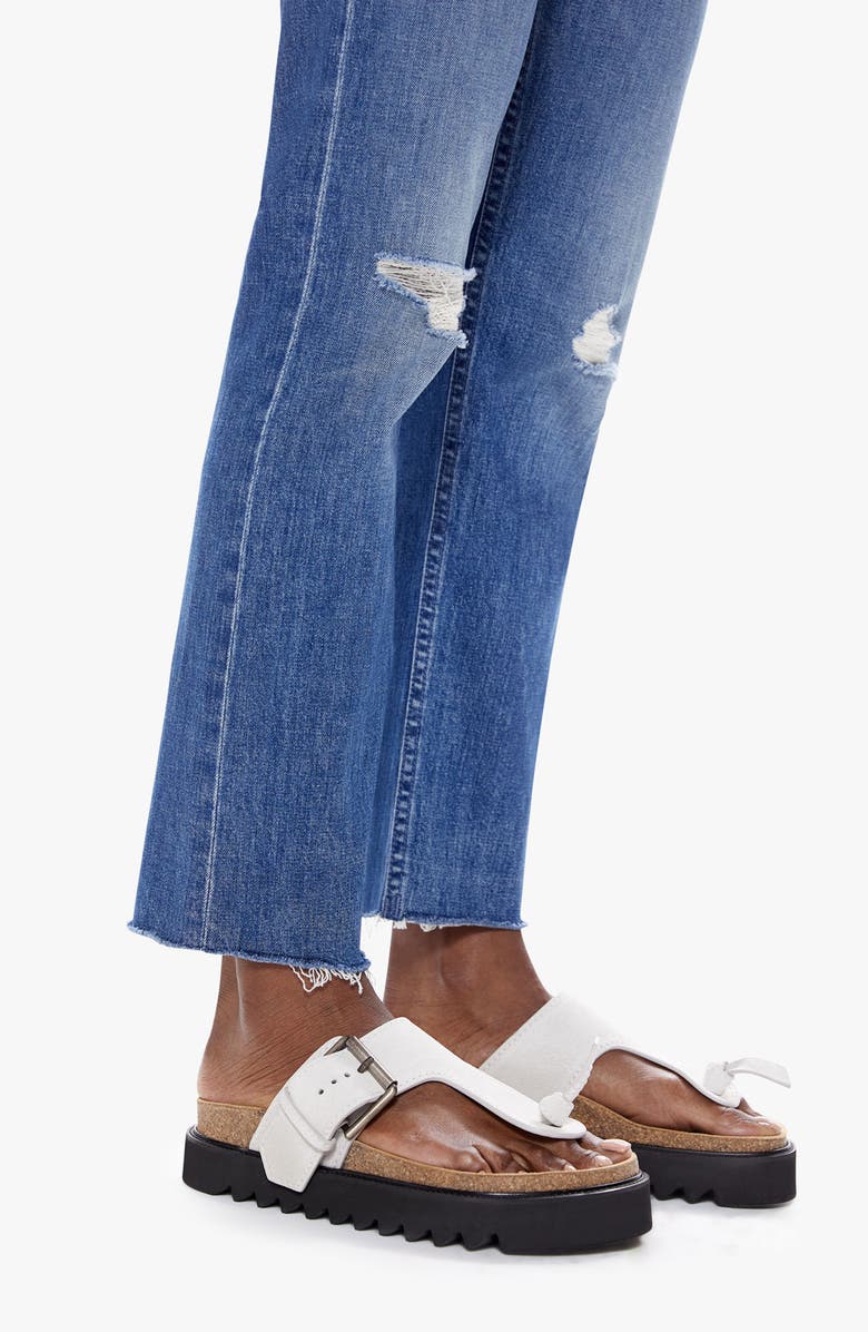 MOTHER The Tomcat Fray Hem Ankle Jeans | Nordstromrack