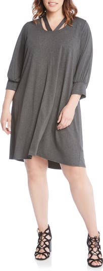 Karen Kane Cross Front Jersey Shift Dress | Nordstrom