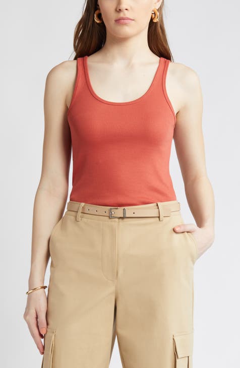 Women's Coral Tops | Nordstrom