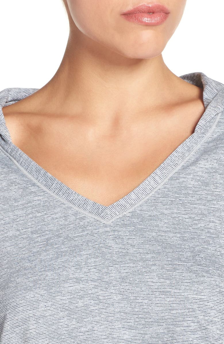 Zella 'To & Fro' Hooded Pullover Tee | Nordstrom