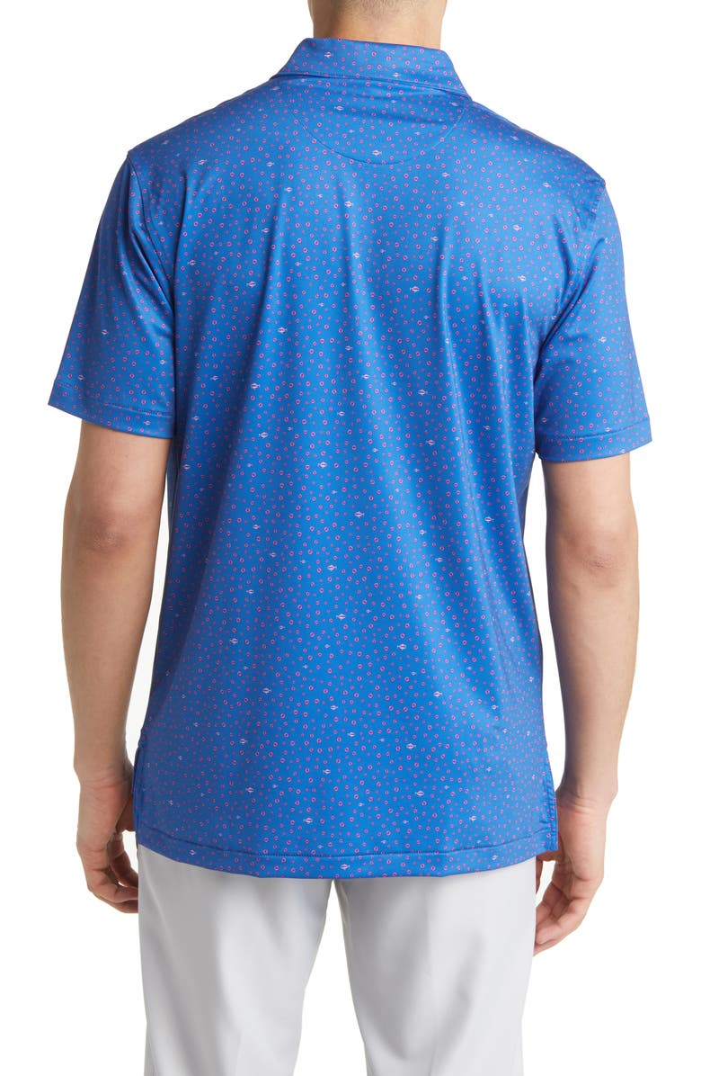 Peter Millar Fish Print Performance Jersey Polo | Nordstromrack