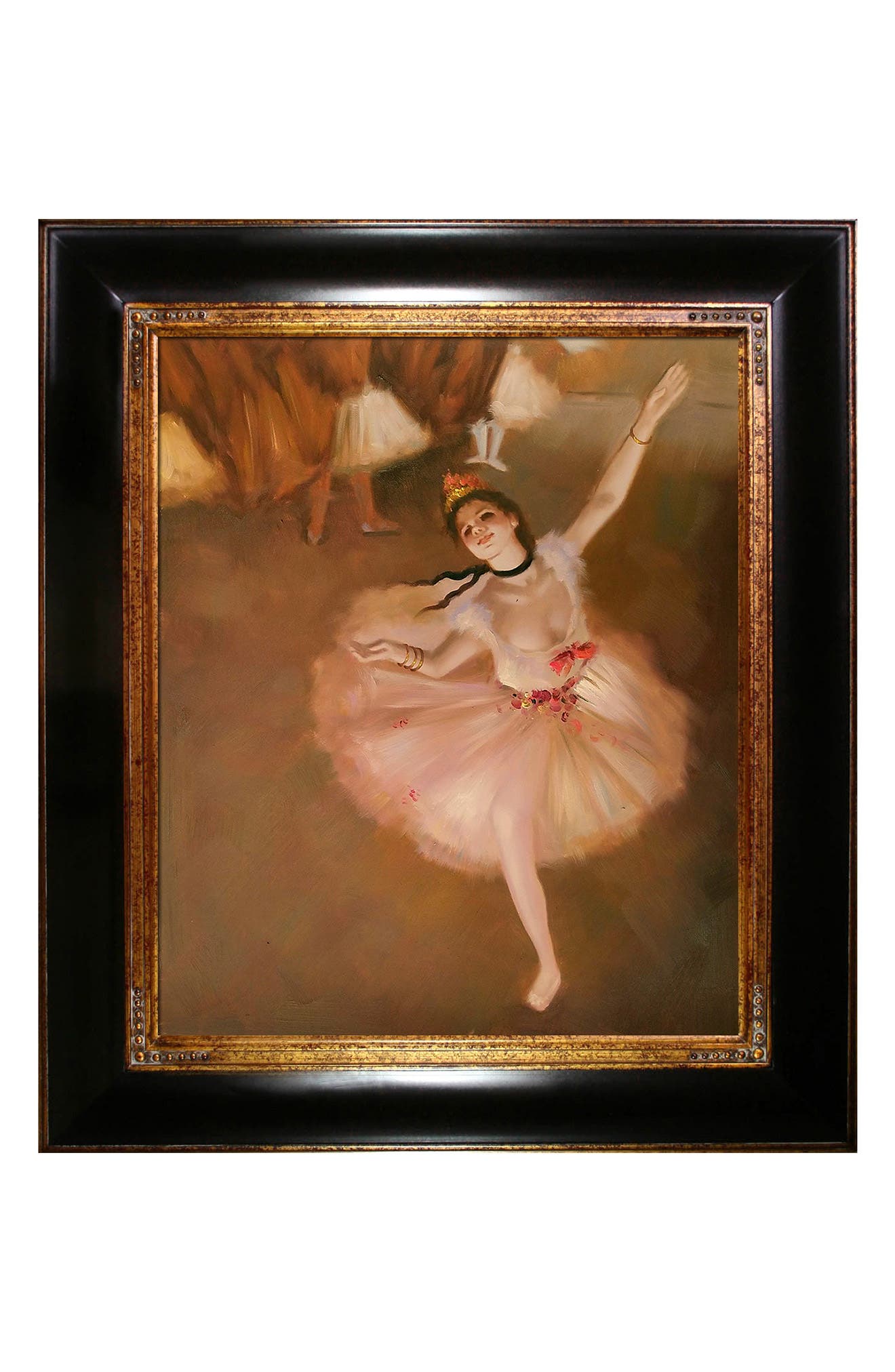 OVERSTOCK ART Star Danceer by Edgar Degas Hand Painted Oil Reproduction ...