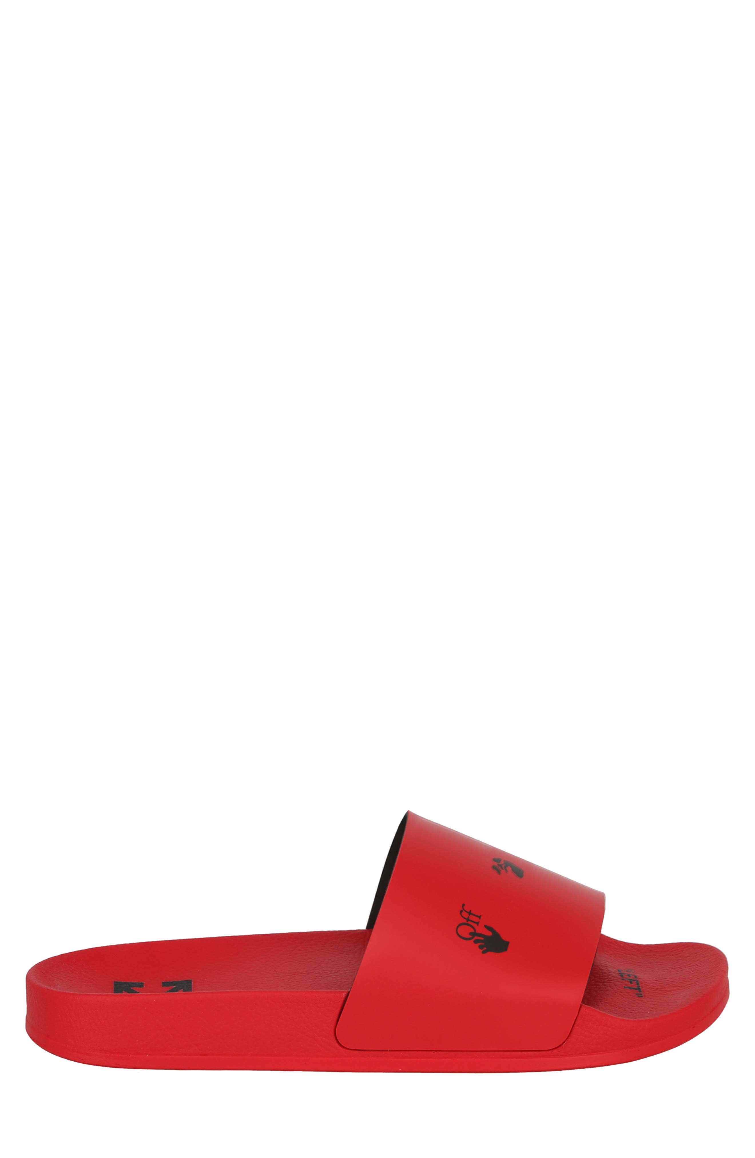 Off-White Logo Pool Slide Sandal (Men) | Nordstromrack