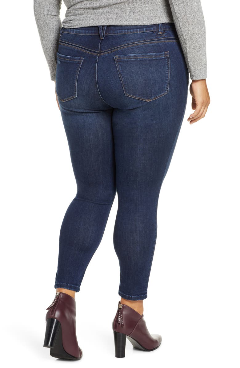Wit & Wisdom Ab-Solution Ripped High Waist Ankle Skinny Jeans ...