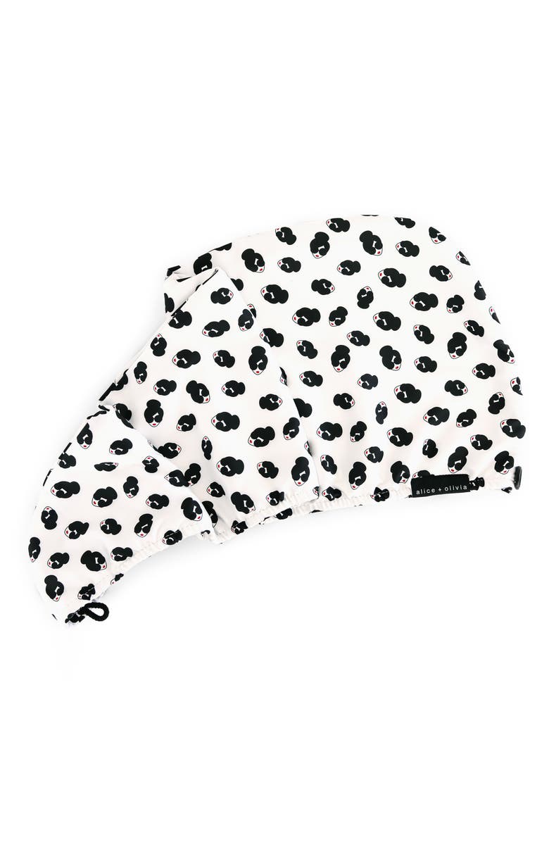 AQUIS x Alice + Olivia StaceFace Rapid Dry Double Layer Hair Wrap Towel ...