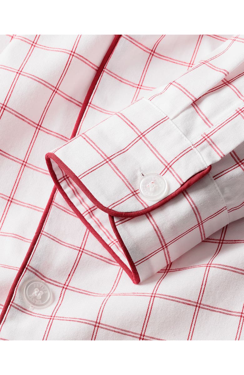 Petite Plume Tattersall Cotton Pajamas | Nordstrom