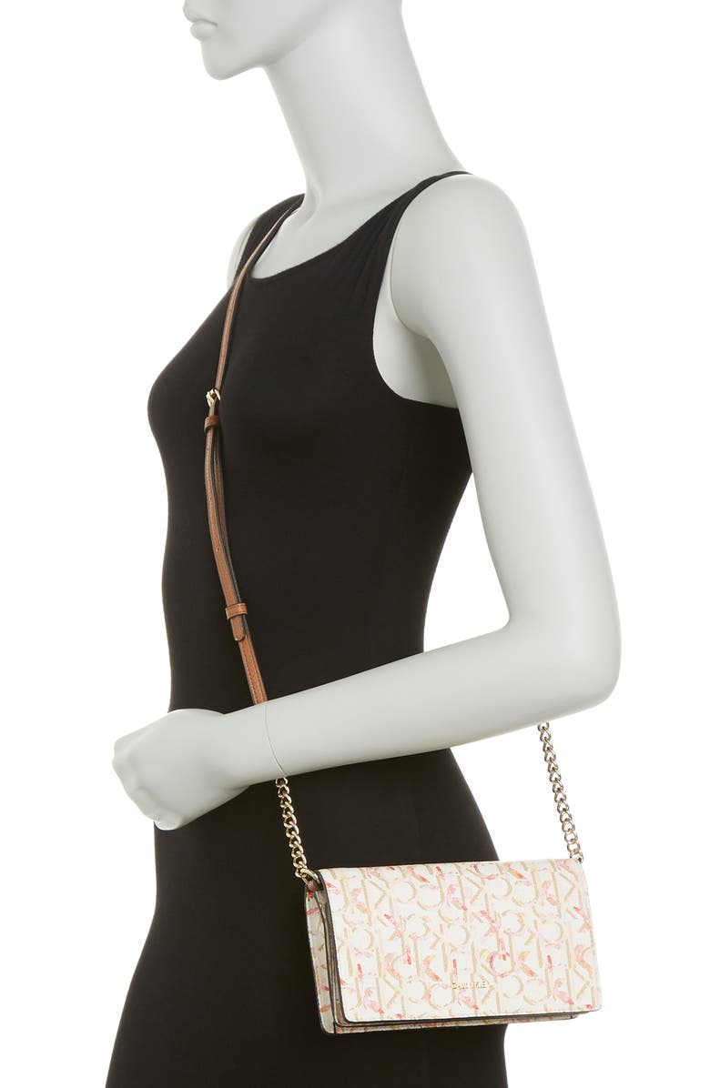 Calvin Klein Crossbody Chain Logo Wallet Bag | Nordstromrack
