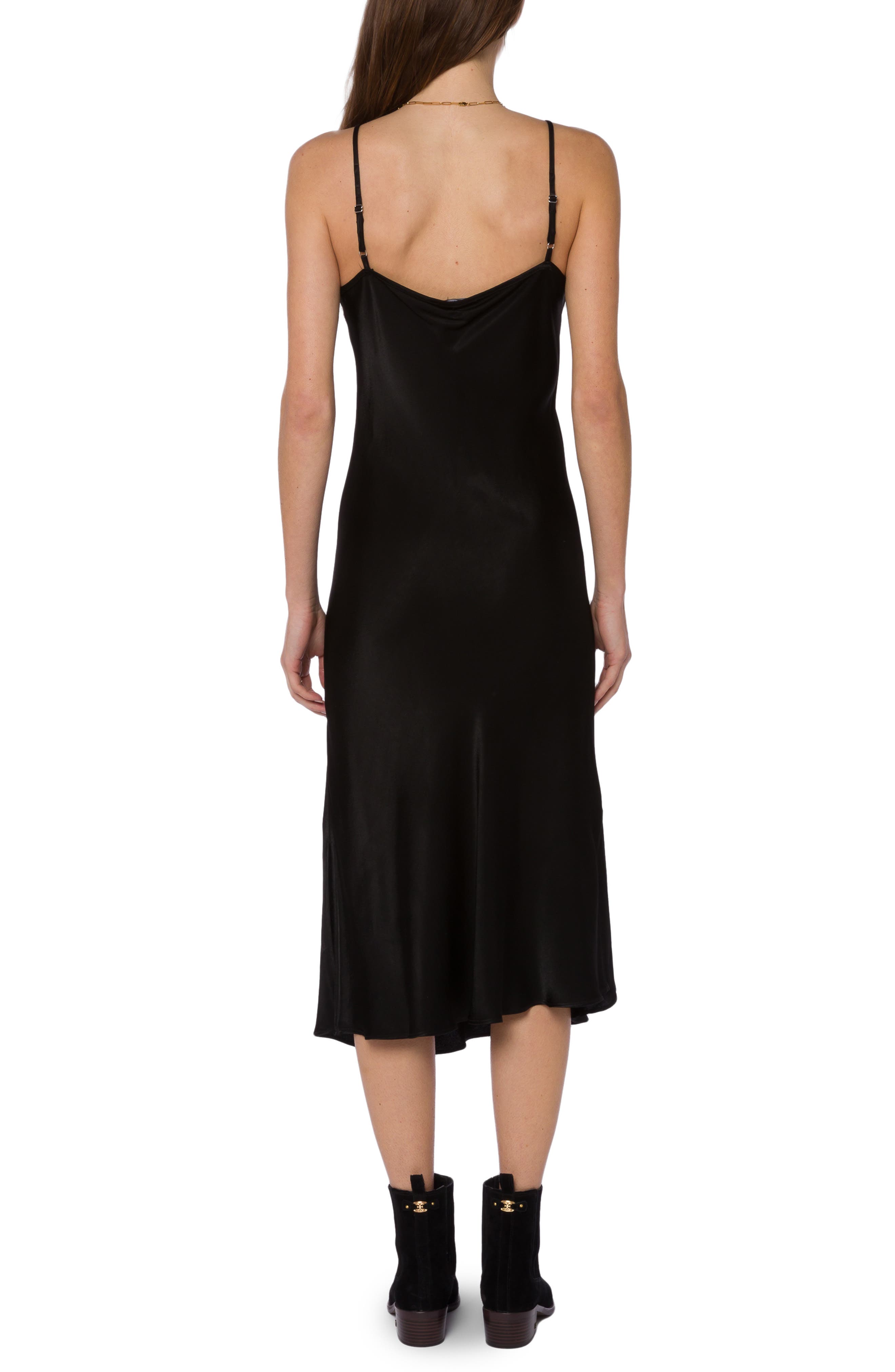 VELVET HEART Novelty Trim Midi Slipdress | Nordstromrack