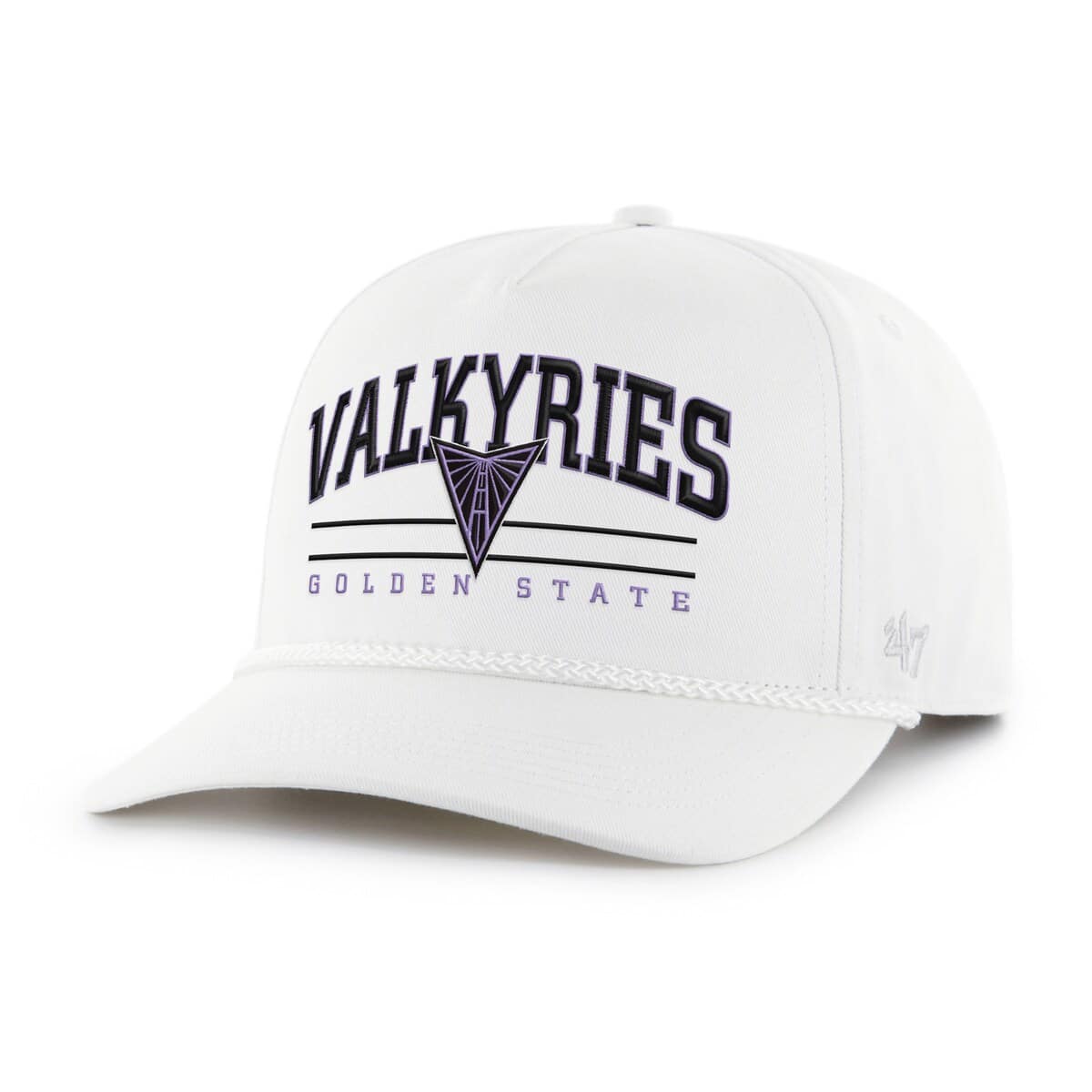 '47 Men's '47 White Golden State Valkyries Roscoe Hitch Adjustable Hat ...