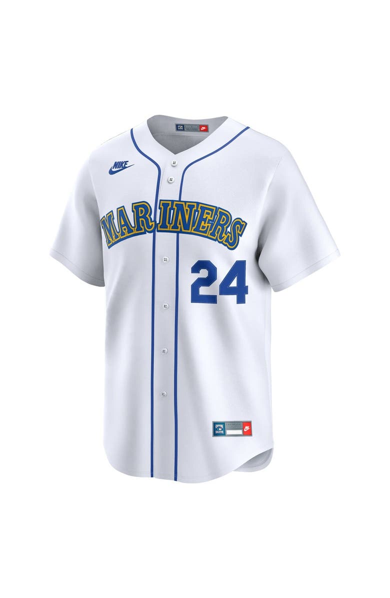 Nike Men's Nike Ken Griffey Jr. White Seattle Mariners Throwback ...