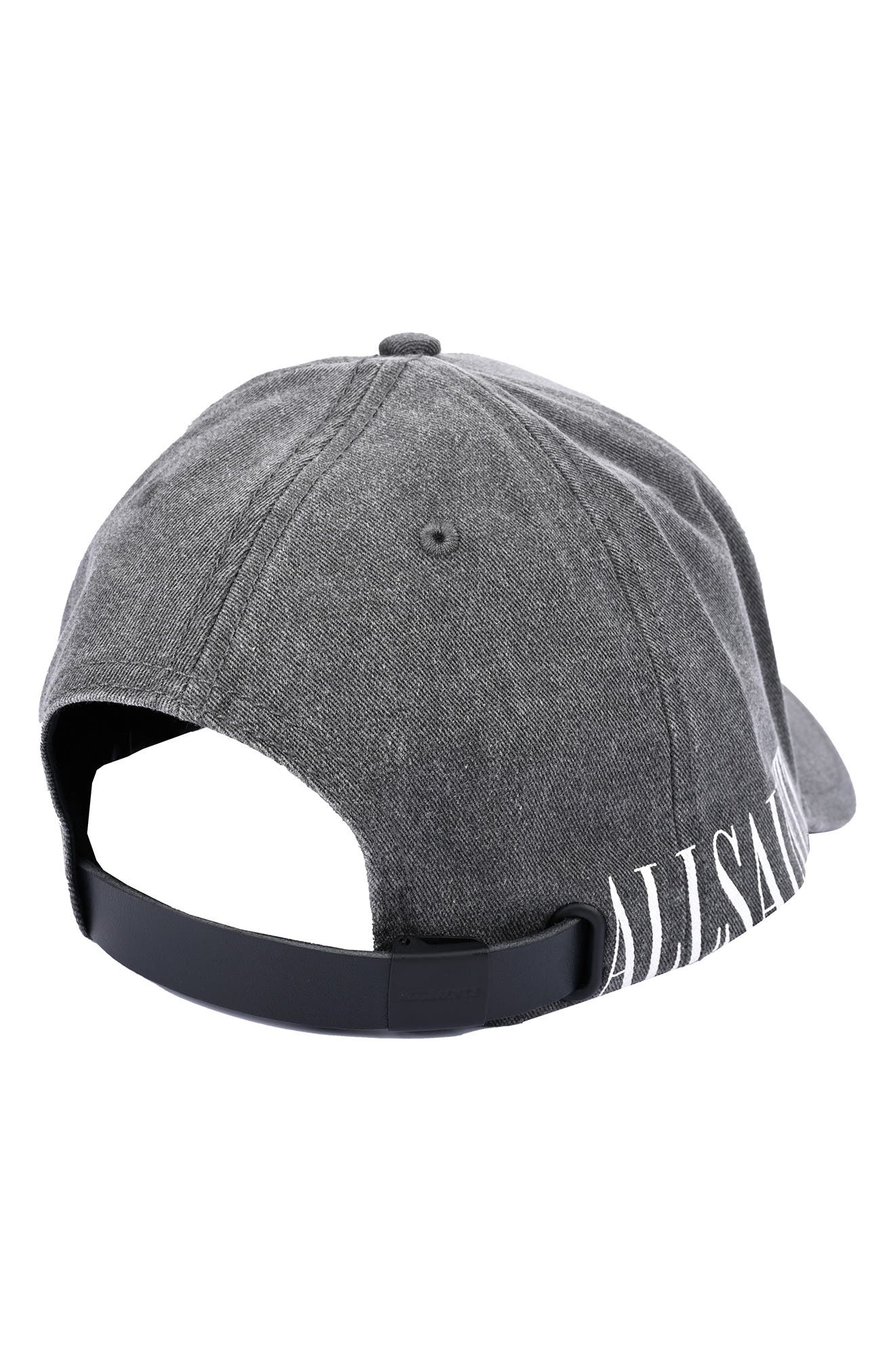 AllSaints Side Cut Off Logo Baseball Cap | Nordstromrack