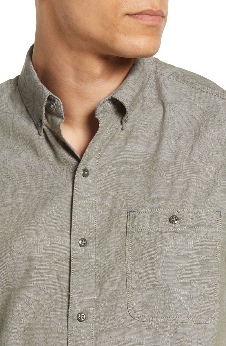 Tommy Bahama Desert Fronds Short Sleeve Button-Down Shirt | Nordstromrack