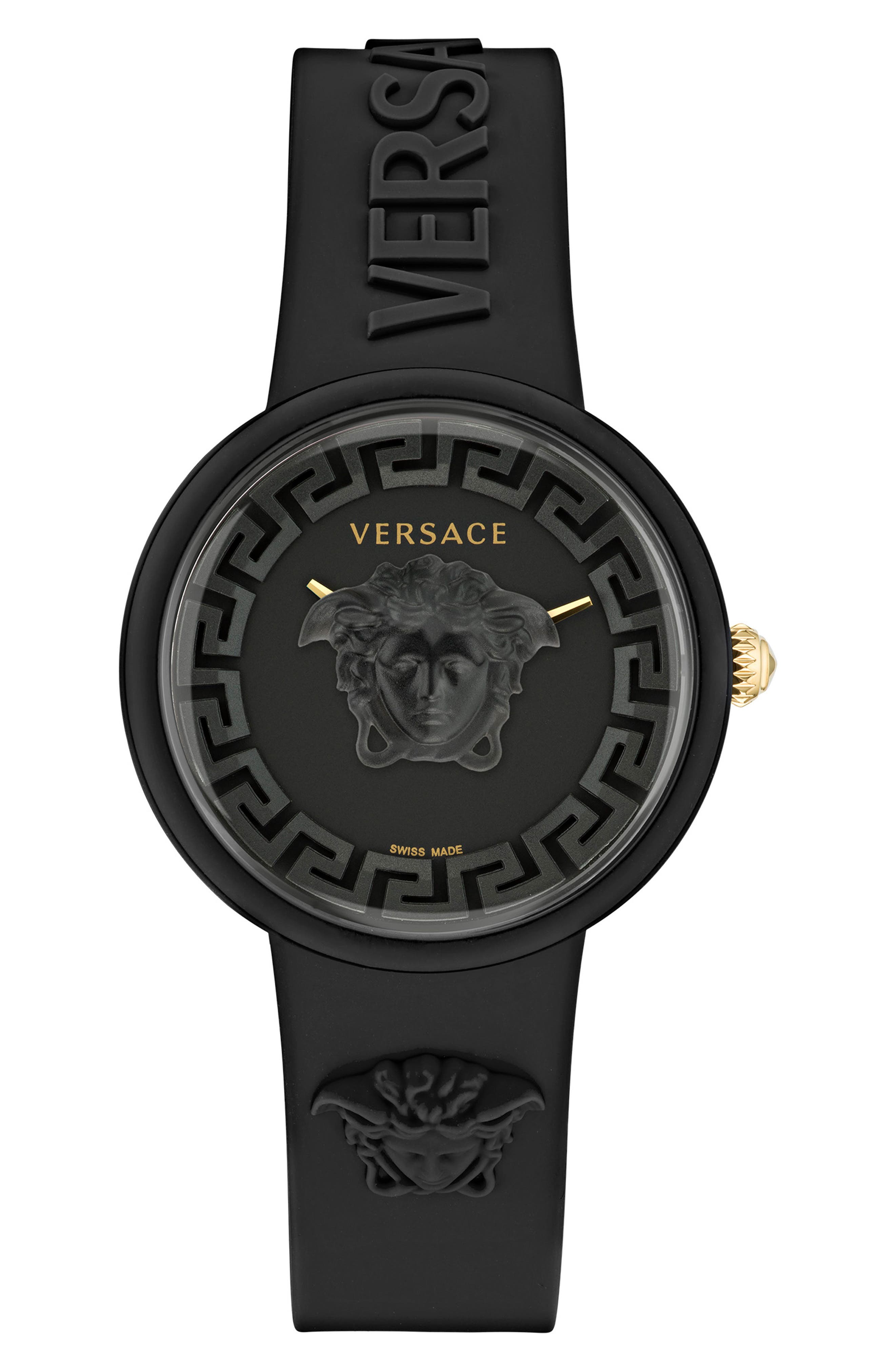 Versace Medusa Pop Silicone Watch, 39mm | Nordstrom