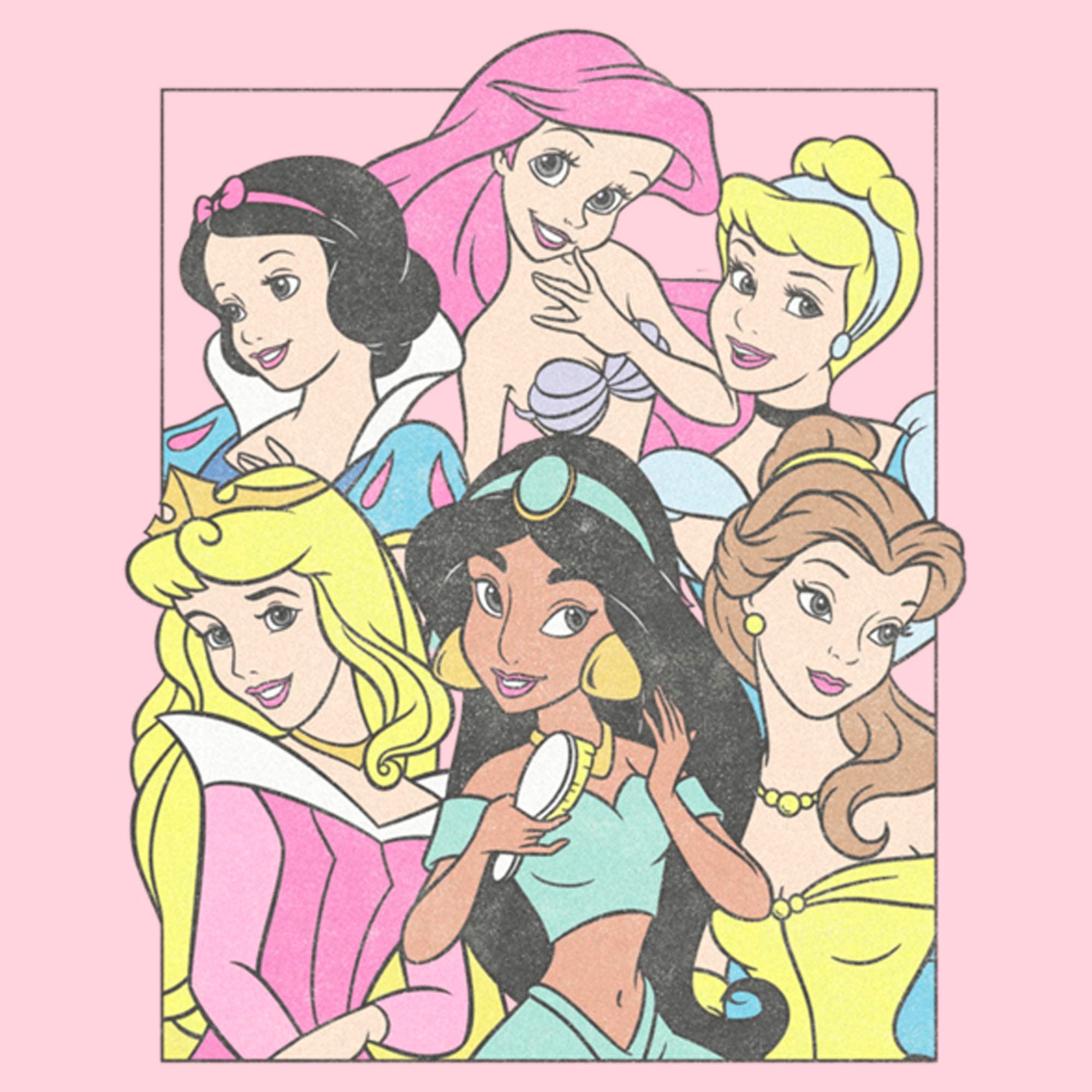 Junior's Disney Retro Princesses Graphic T-Shirt (Women) | Nordstrom