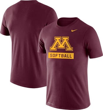 Nike Men's Nike Maroon Minnesota Golden Gophers Softball Drop Legend ...