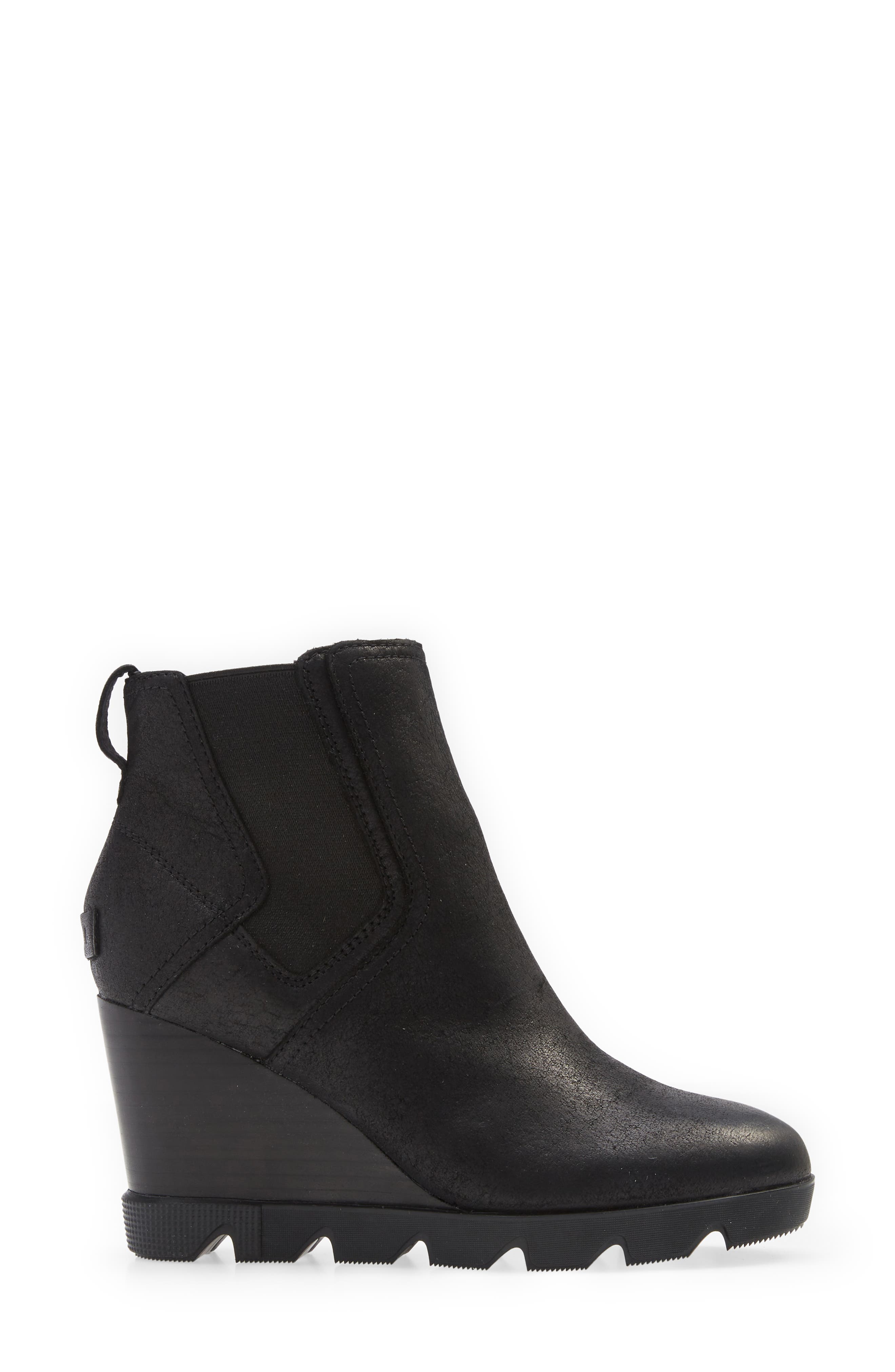 SOREL Joan Uptown Waterproof Wedge Chelsea Boot (Women) | Nordstromrack