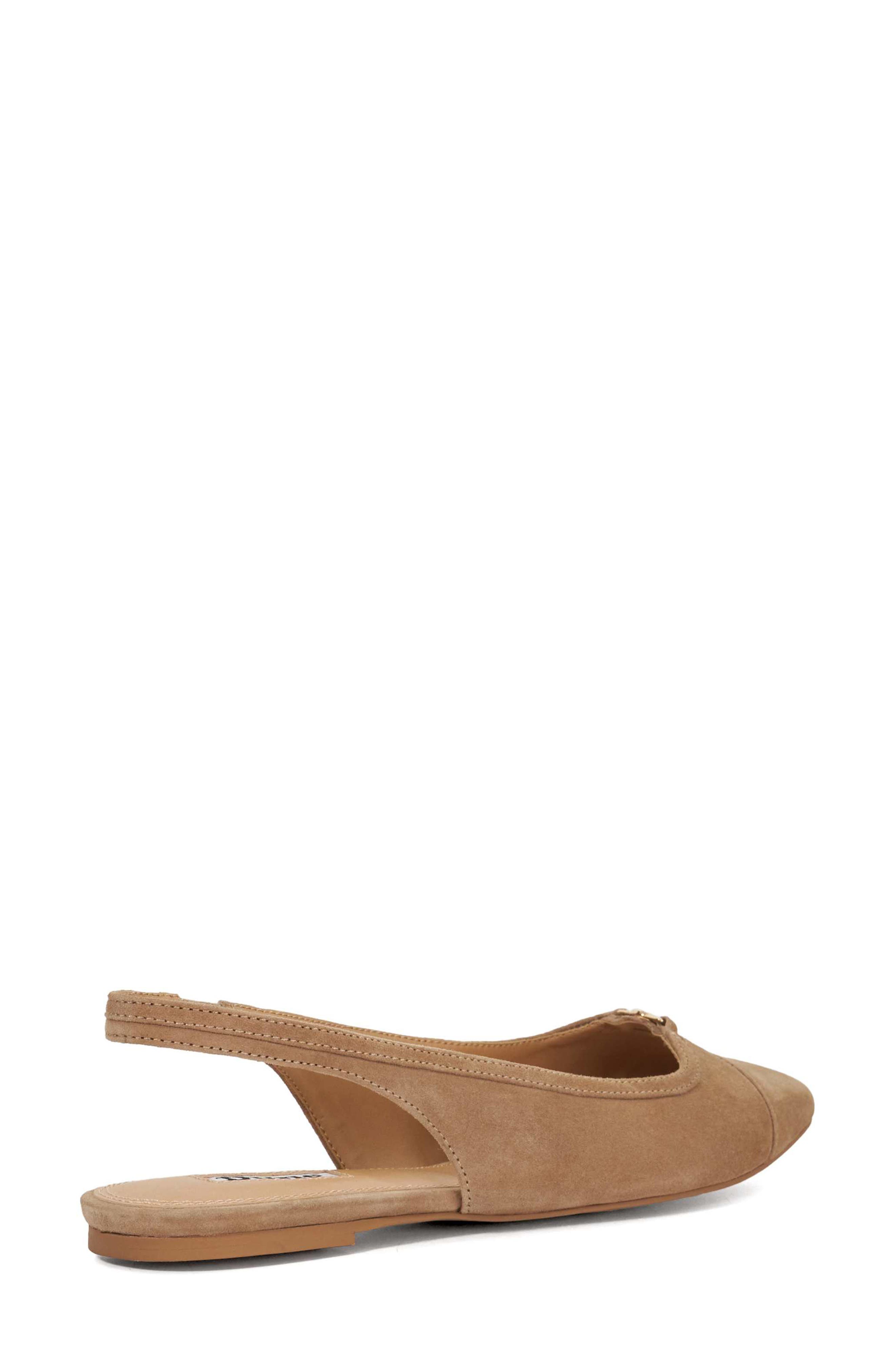 Dune London Hanna Slingback Cap Toe Flat (Women) | Nordstrom