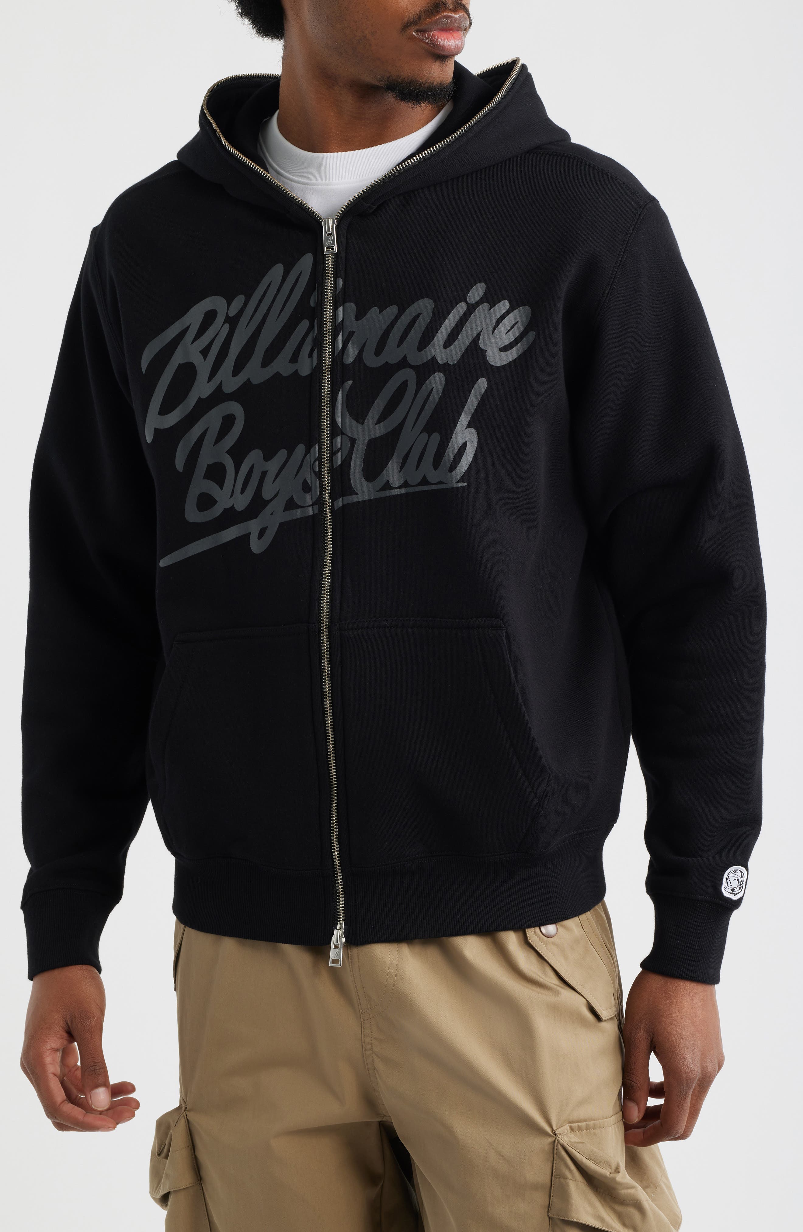 Billionaire Boys Club Script Logo Cotton Fleece Hoodie | Nordstrom