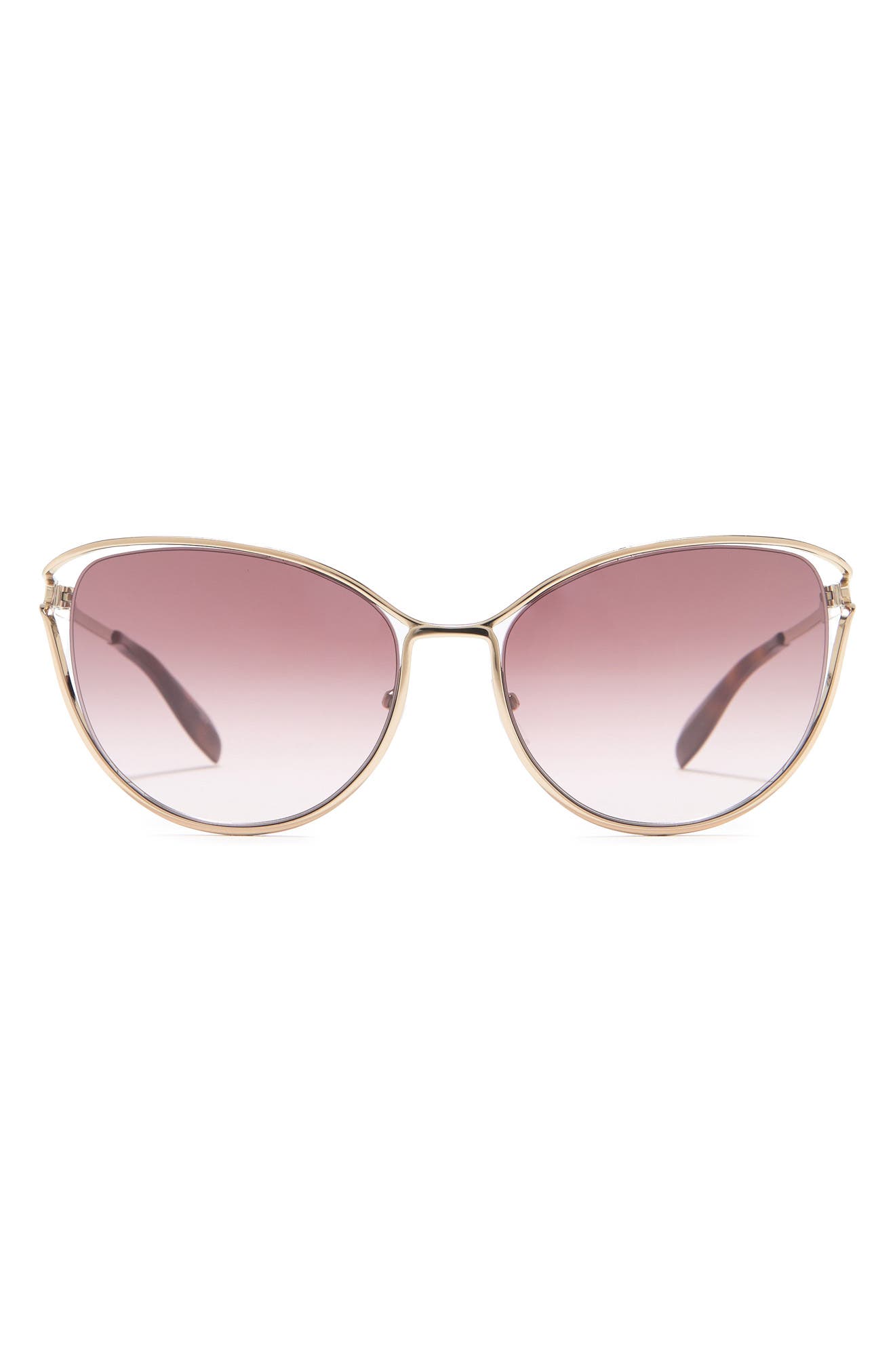 Alexander McQueen 58mm Cat Eye Sunglasses (Women) | Nordstromrack