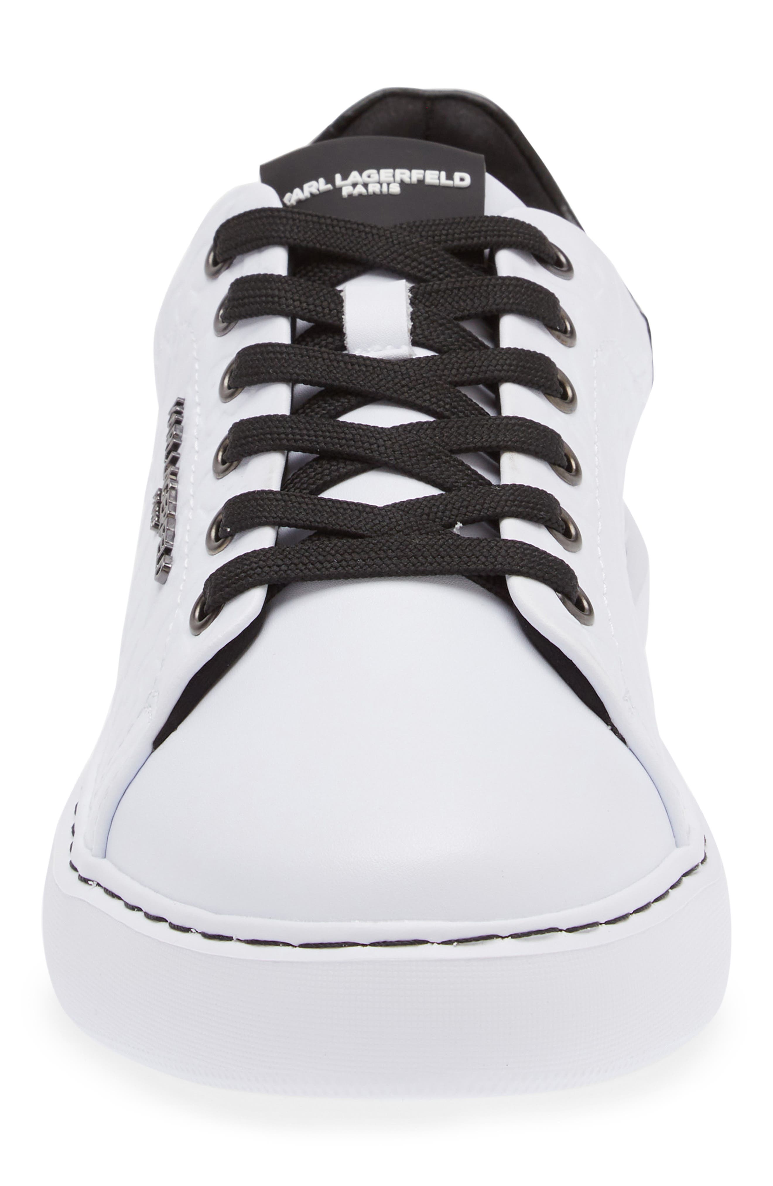 KARL LAGERFELD PARIS Embossed Profile Sneaker (Men) | Nordstromrack