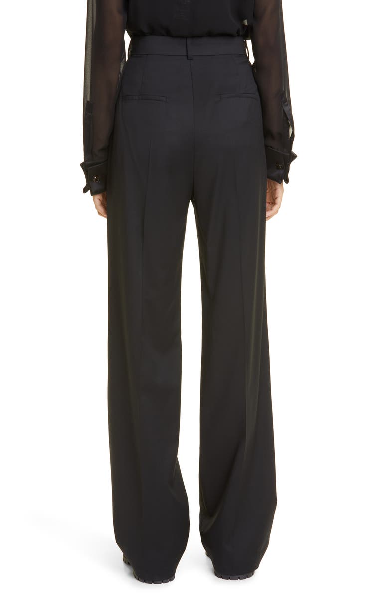 Max Mara Nelson Straight Leg Virgin Wool Pants | Nordstromrack