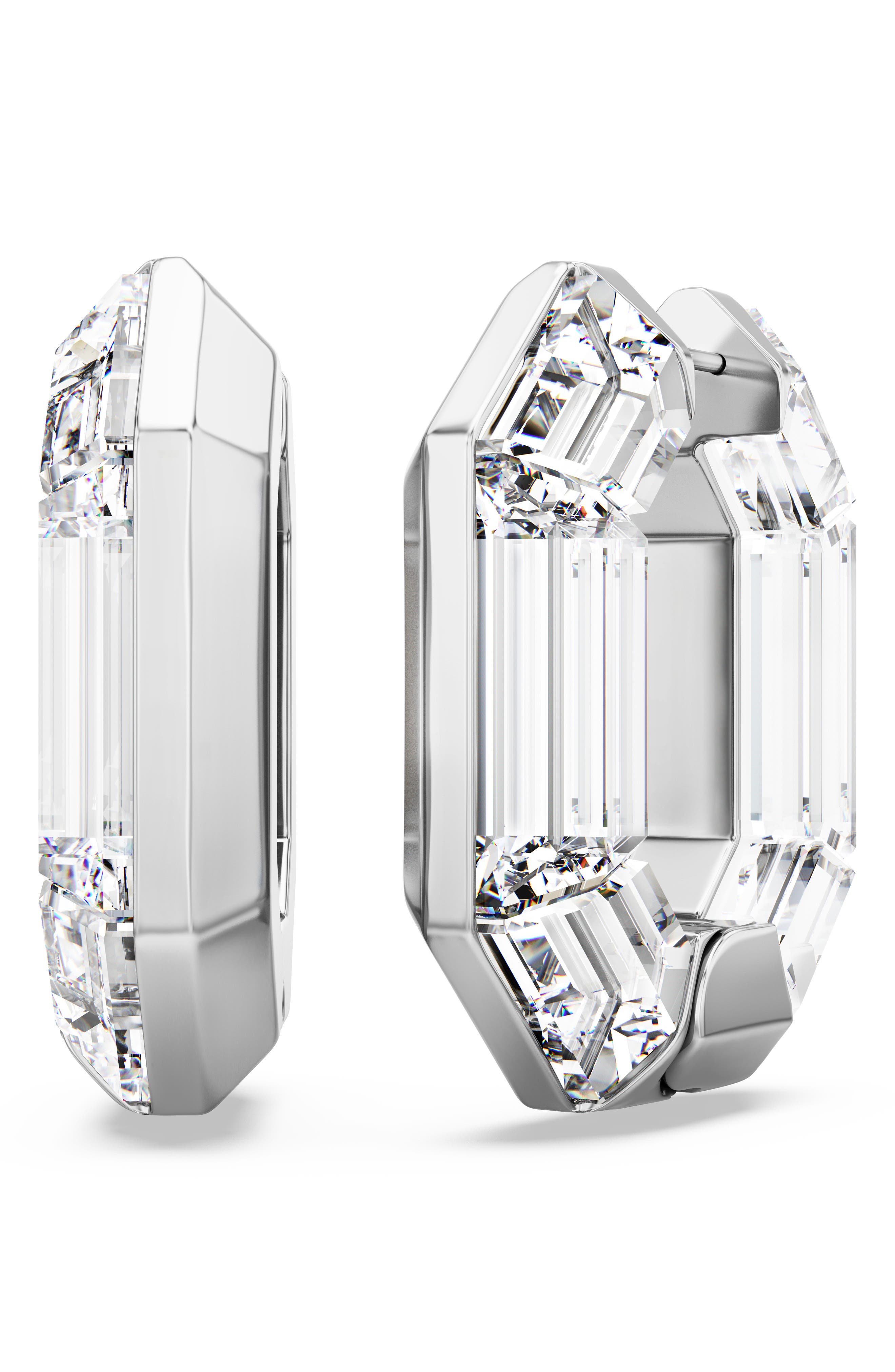 Swarovski Lucent Hoop Earrings | Nordstrom