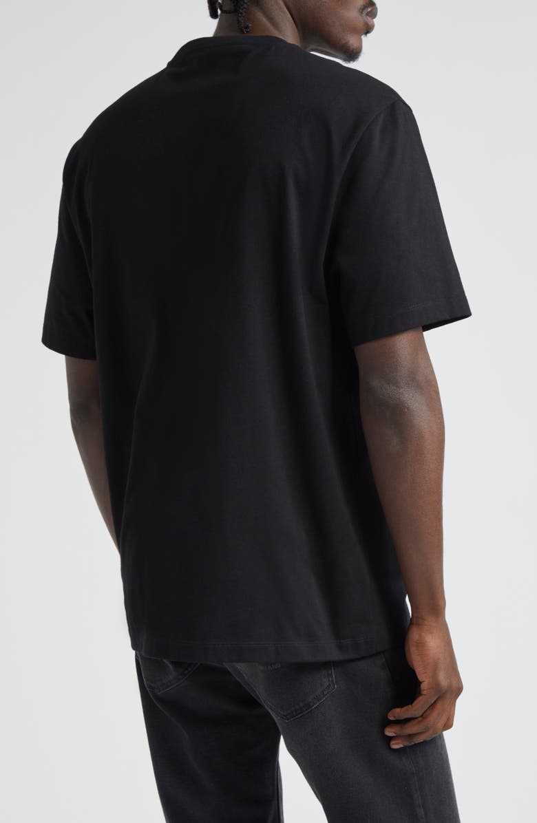 Versace 1978 Re-Edition Logo Embroidered Cotton Jersey T-Shirt ...