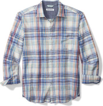 Tommy Bahama Men's Dundee Madras Button-Up Shirt | Nordstromrack